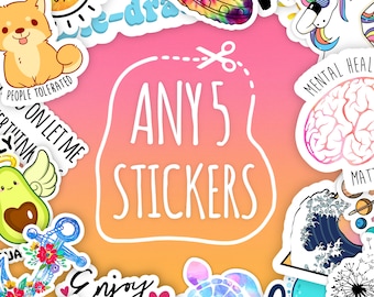 Pink Shark Sticker, Ocean Stickers, Shark Stickers, Vinyl Stickers ...