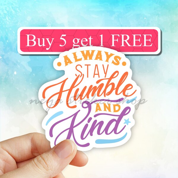 Stay Humble Decal - Etsy