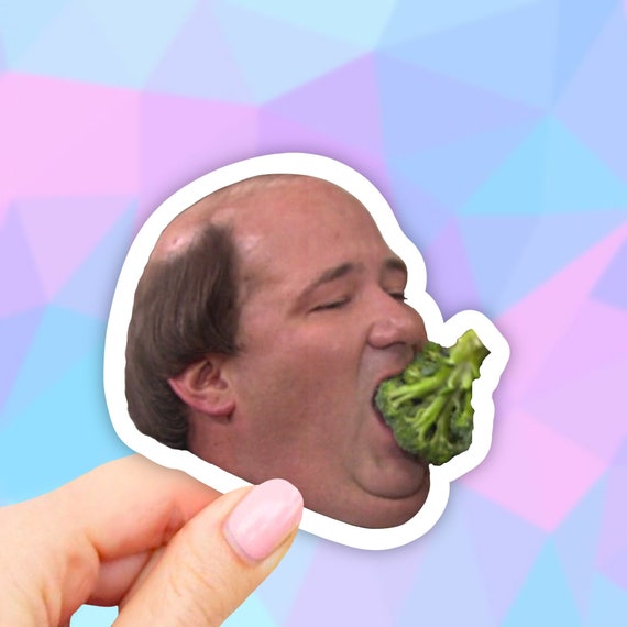Kevin Broccoli Sticker The Office TV Show Stickers Michael | Etsy