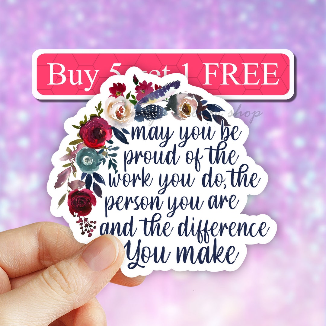 Social Worker Sticker, Empowerment Sticker, Essential Worker Gift ...