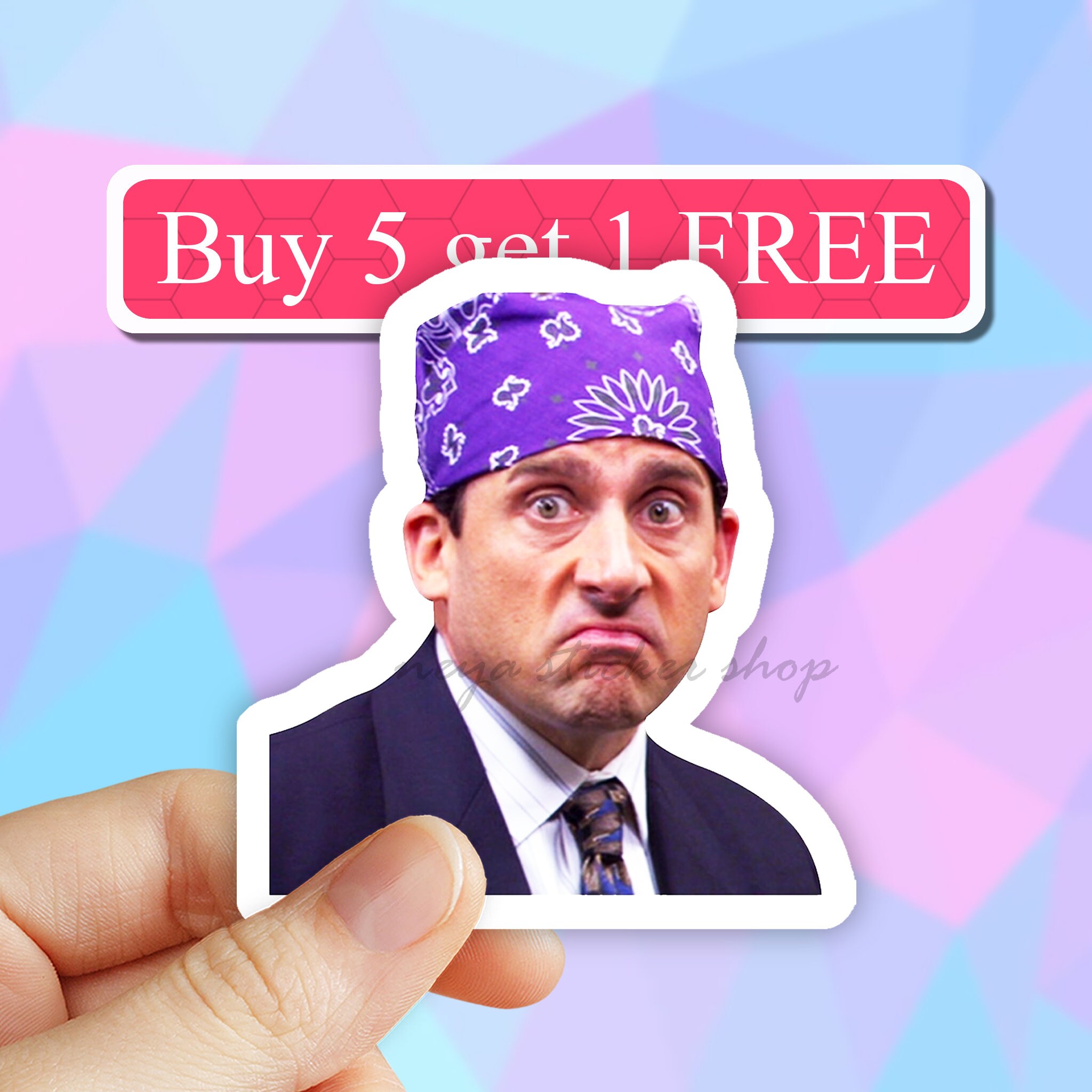 Prison Mike Sticker the Office Sticker Funny Sticker Meme - Etsy
