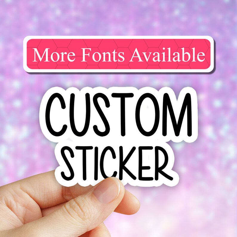 Custom Stickers Custom Decals Trending Stickers Custom Logo - Etsy
