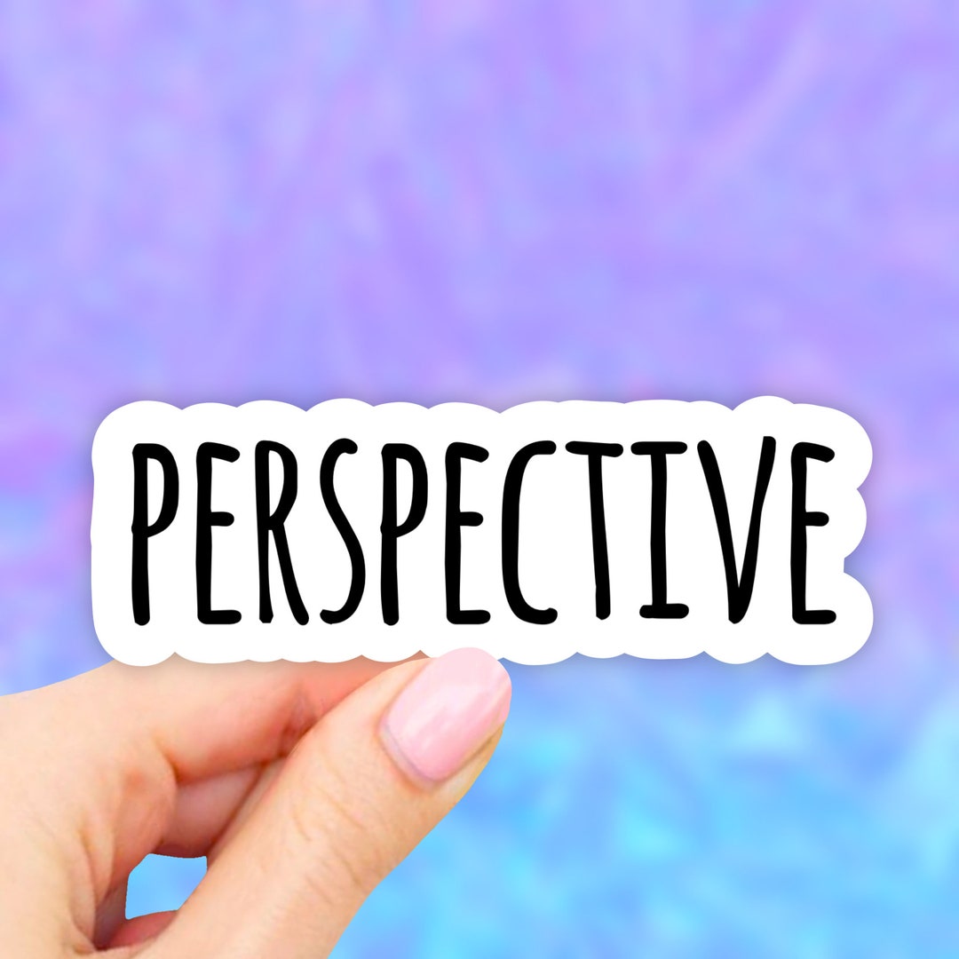 Perspective Sticker, Laptop stickers, Aesthetic Stickers, Water bottle ...