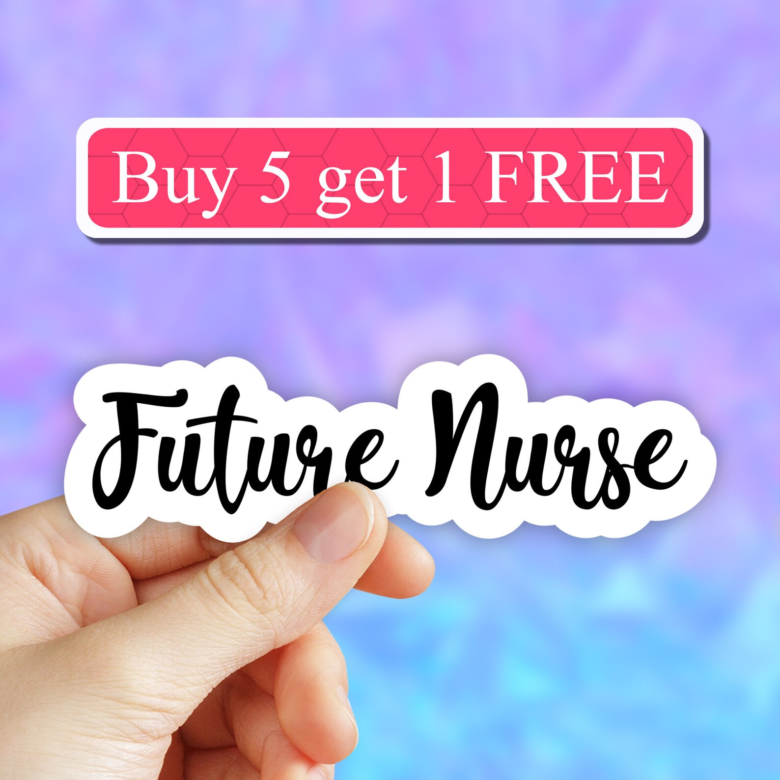 Future Nurse Sticker Nurse Laptop Stickers Nurse Decal | Etsy