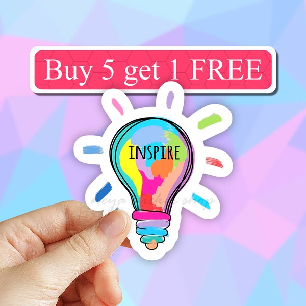 Inspire Stickers - Etsy