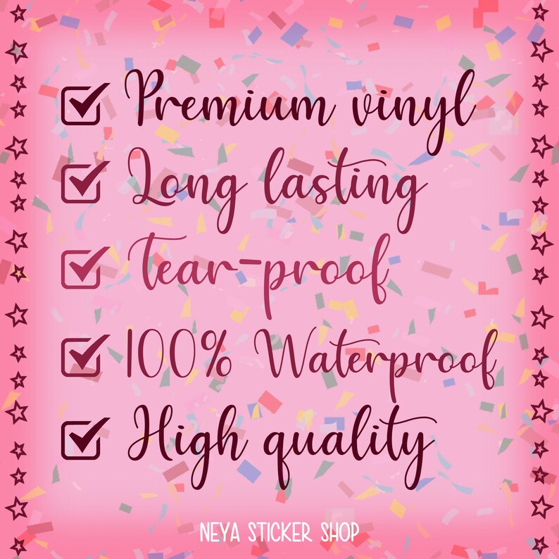 Choose Any 5 Sticker Pack VSCO Stickers Cute Stickers Pack - Etsy