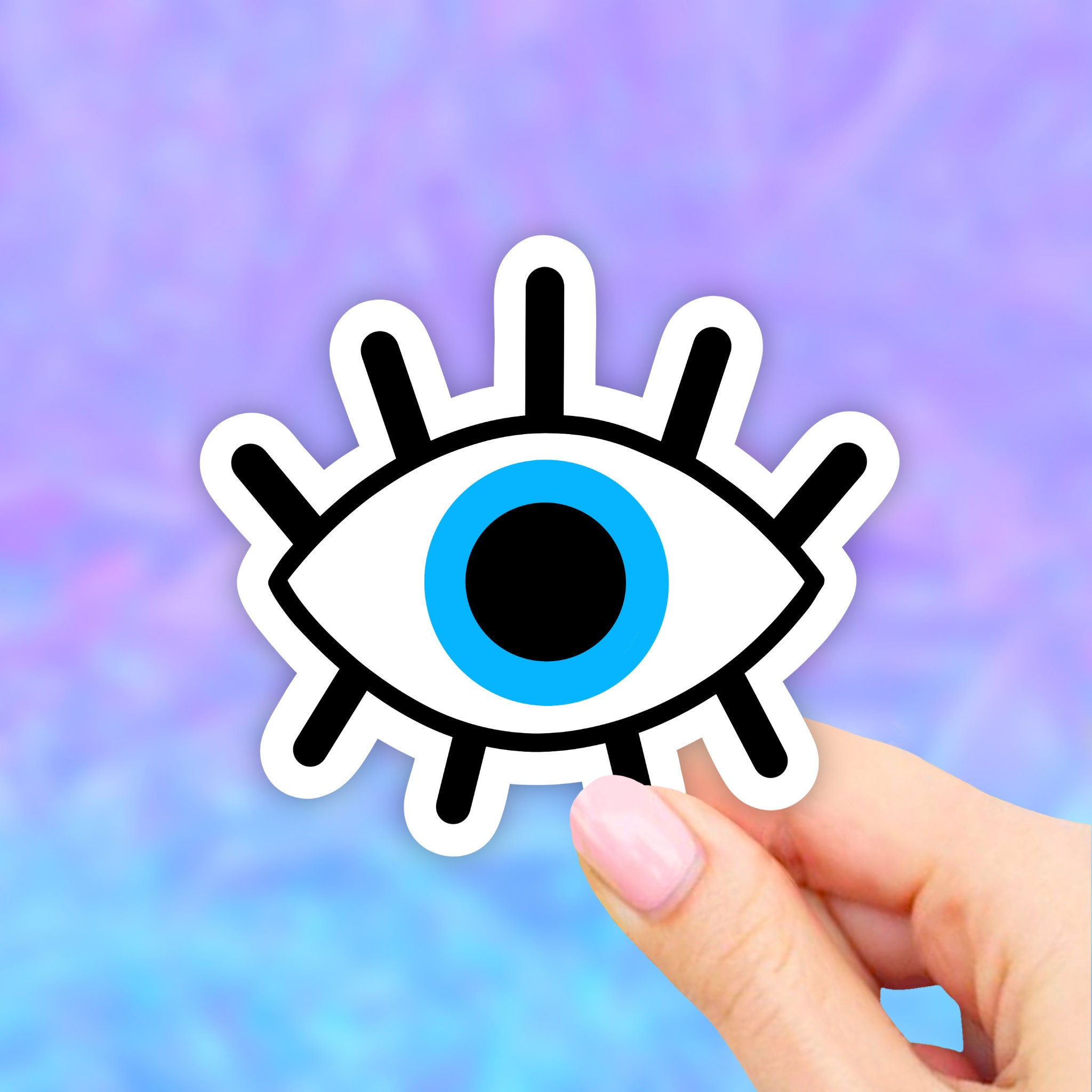 Evil Eye Sticker Oracle Eye Sticker Religious Stickers VSCO - Etsy