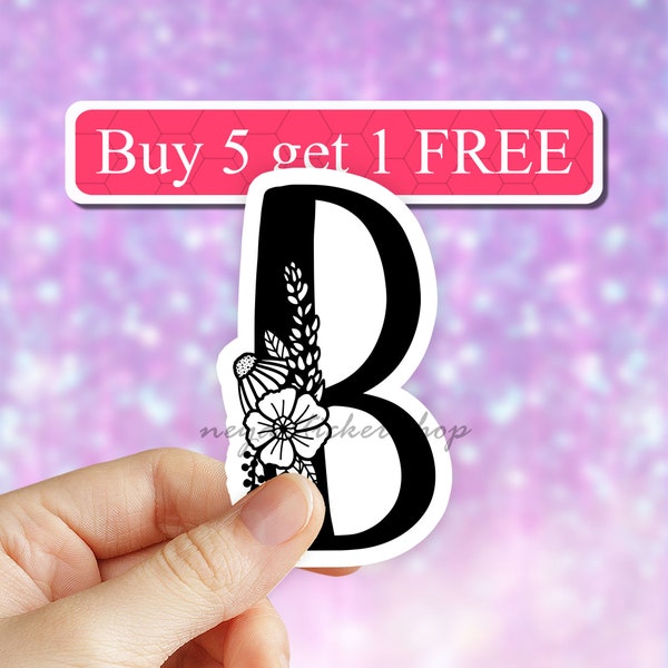 Letter B Decal - Etsy