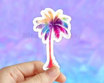 Palm Tree Stickers | Etsy