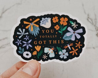 You Got This Sticker - Etsy UK