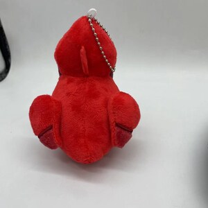 The Owl House Inspired Flapjack Palisman Plush Keychain Cardinal Bird ...