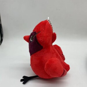 The Owl House Inspired Flapjack Palisman Plush Keychain Cardinal Bird ...