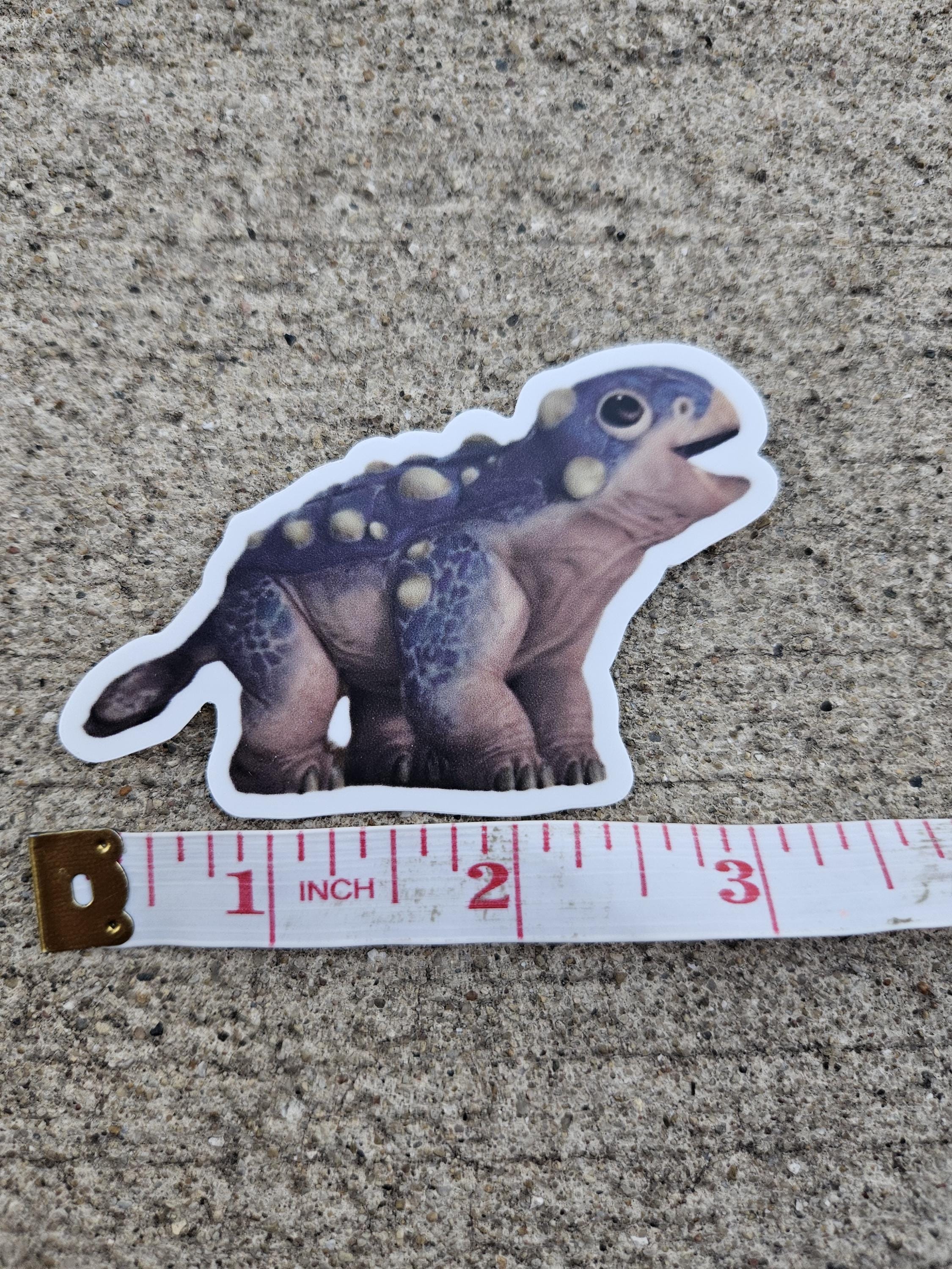 Jurassic World Chaos Theory Sticker Baby Smoothie Ankylosaurus Dinosaur ...
