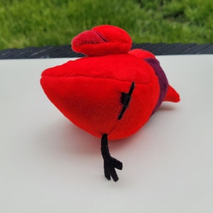 The Owl House Inspired Flapjack Palisman Plush Keychain Cardinal Bird ...