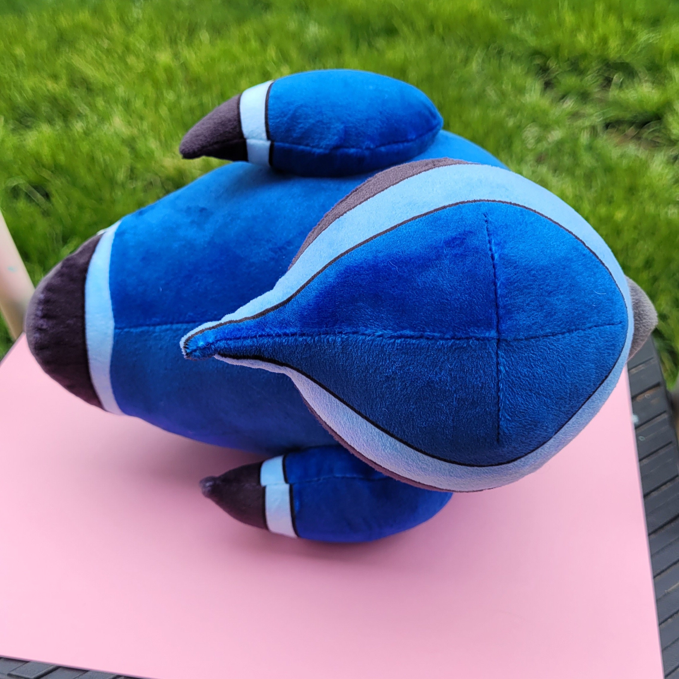 Blue Jay Bird the Owl House Inspired Waffles Hunter's Palisman Plush ...