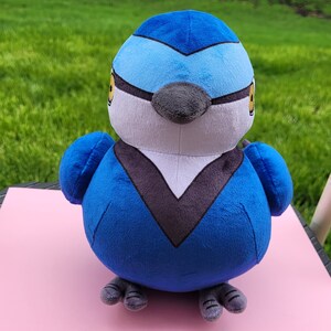 Blue Jay Bird the Owl House Inspired Waffles Hunter's Palisman Plush ...