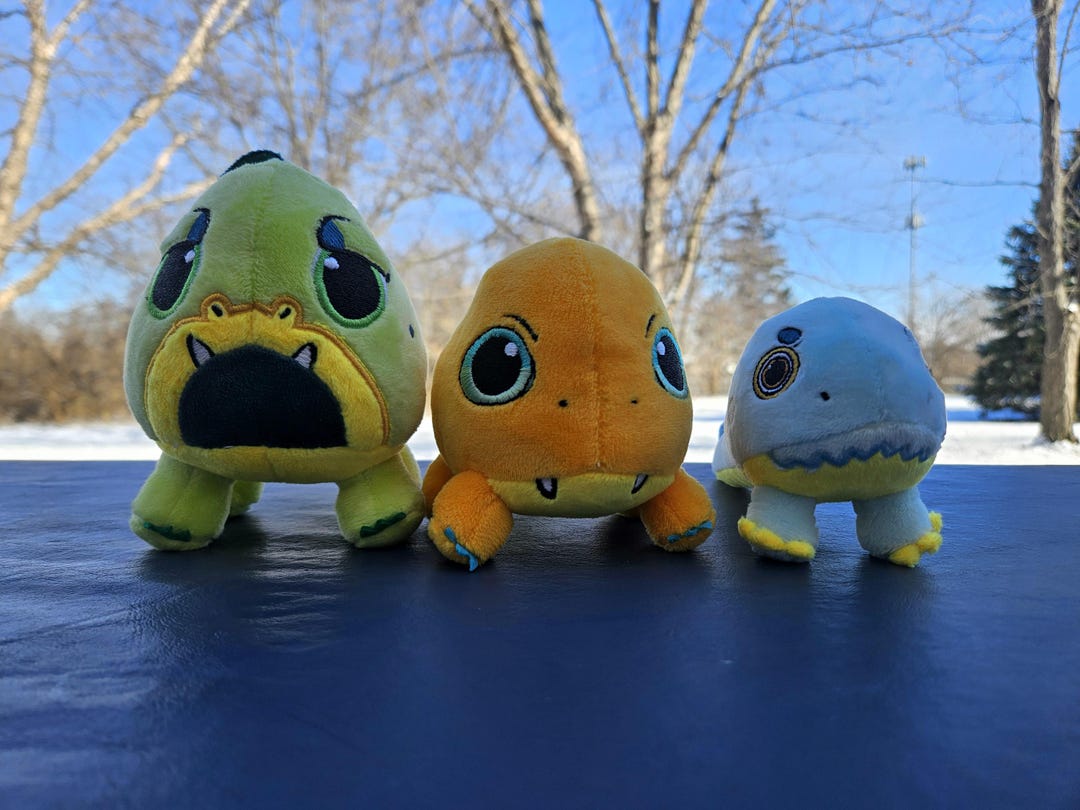 The Dragon Prince Inspired Glow Toad Baitlings Plush Hat Sneezles ...