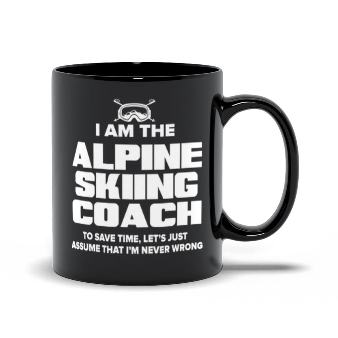 Alpine Skiing Coach Mug Alpine Skiing Gift Alpine Skiing | Etsy