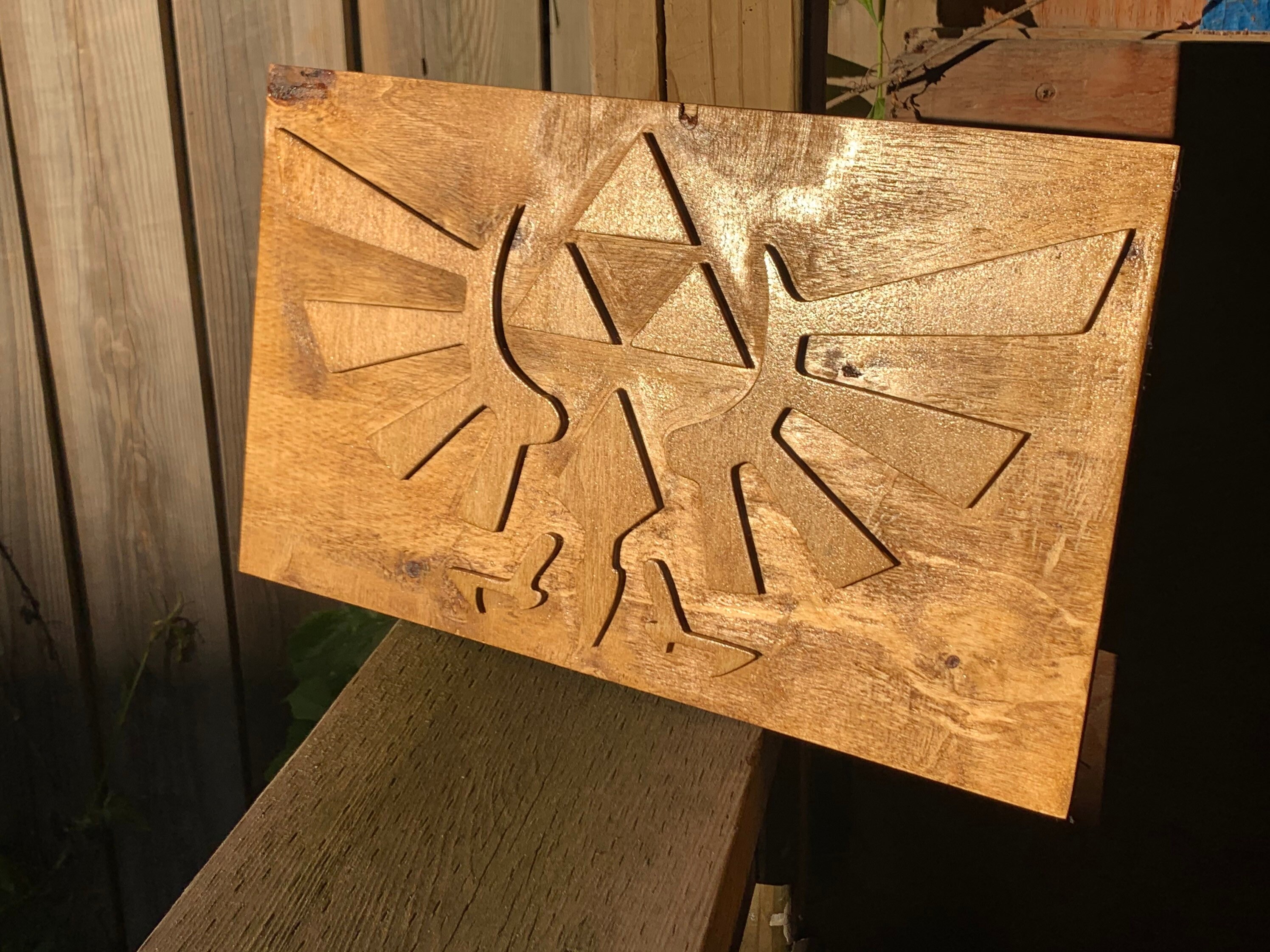 Zelda Triforce symbol fan art | Etsy