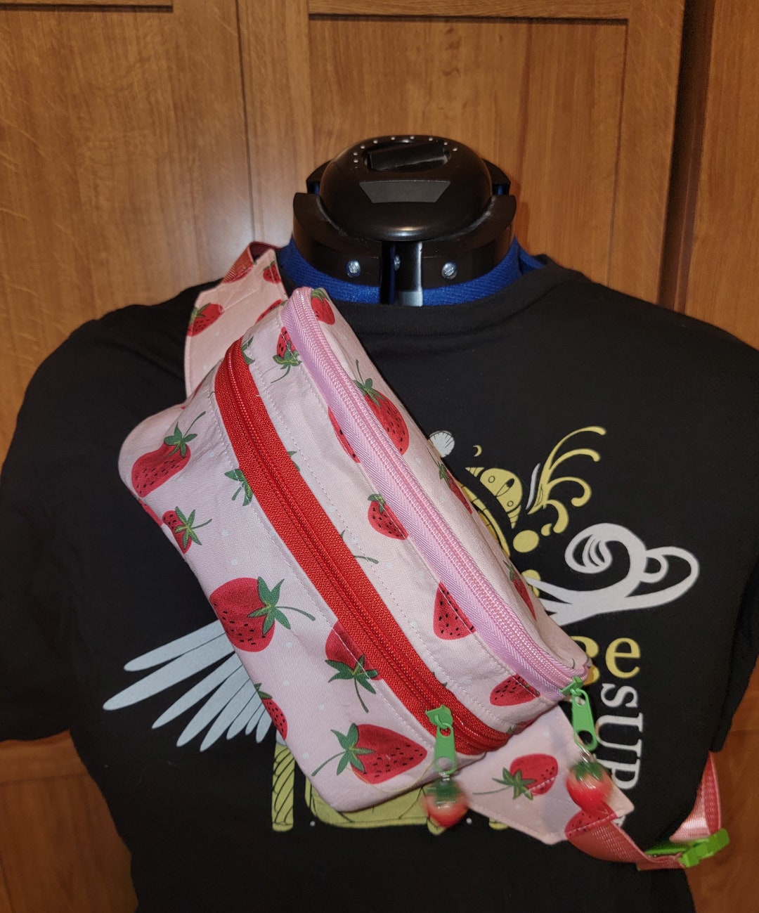 Strawberry Fanny Pack Bum Bag Sling Bag - Etsy