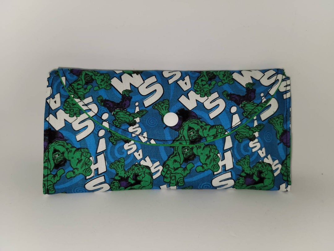 Hulk Fabric Wallet - Etsy