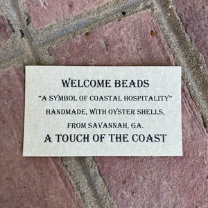 Welcome / Blessing Beads - Etsy