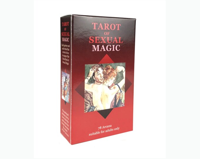 Large Sexual Tarot Deck With A Guidebook Tarot Of Sexual Magic Deck