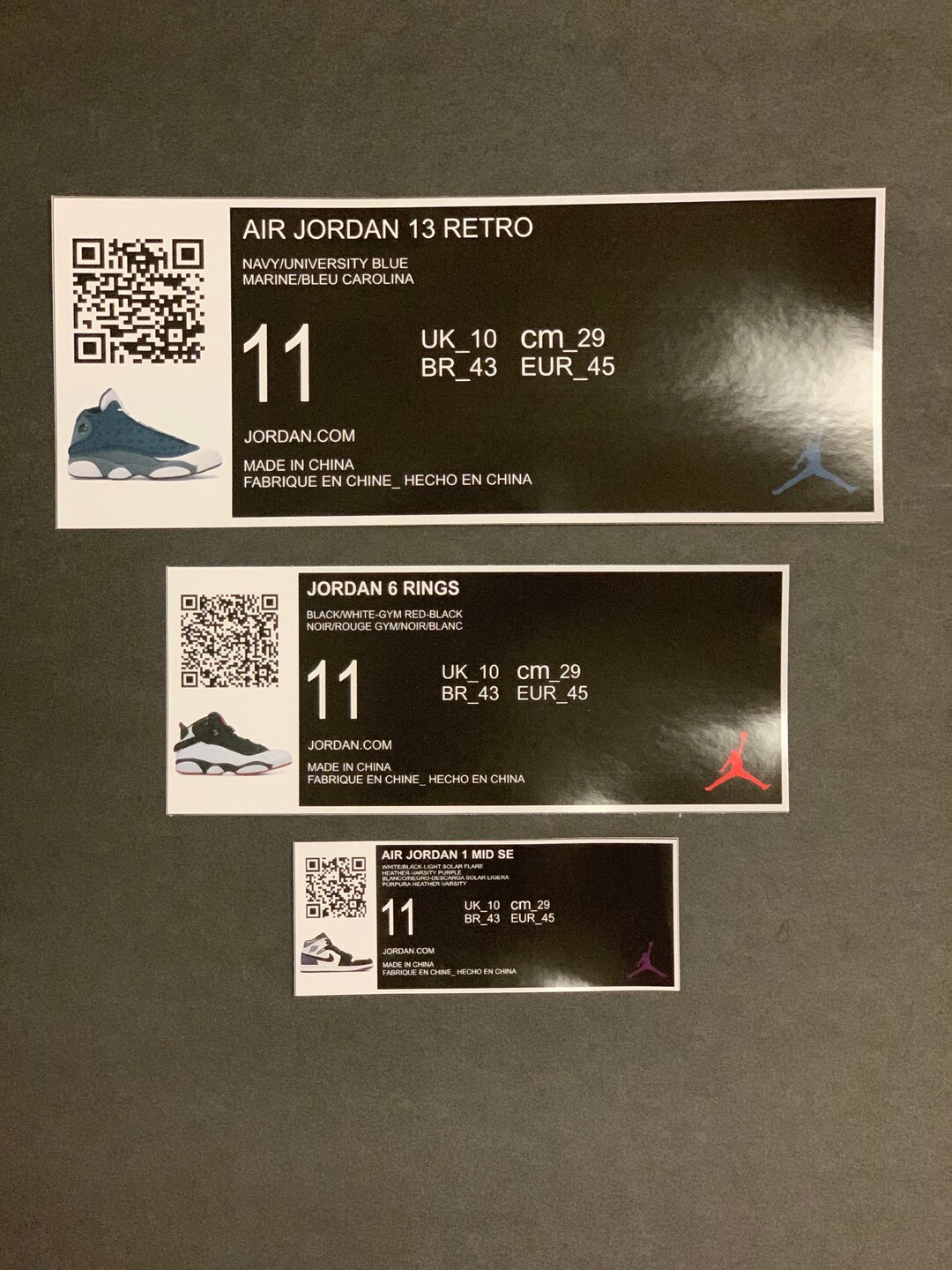 Custom Shoebox Sticker Regular, Large, XL - Etsy