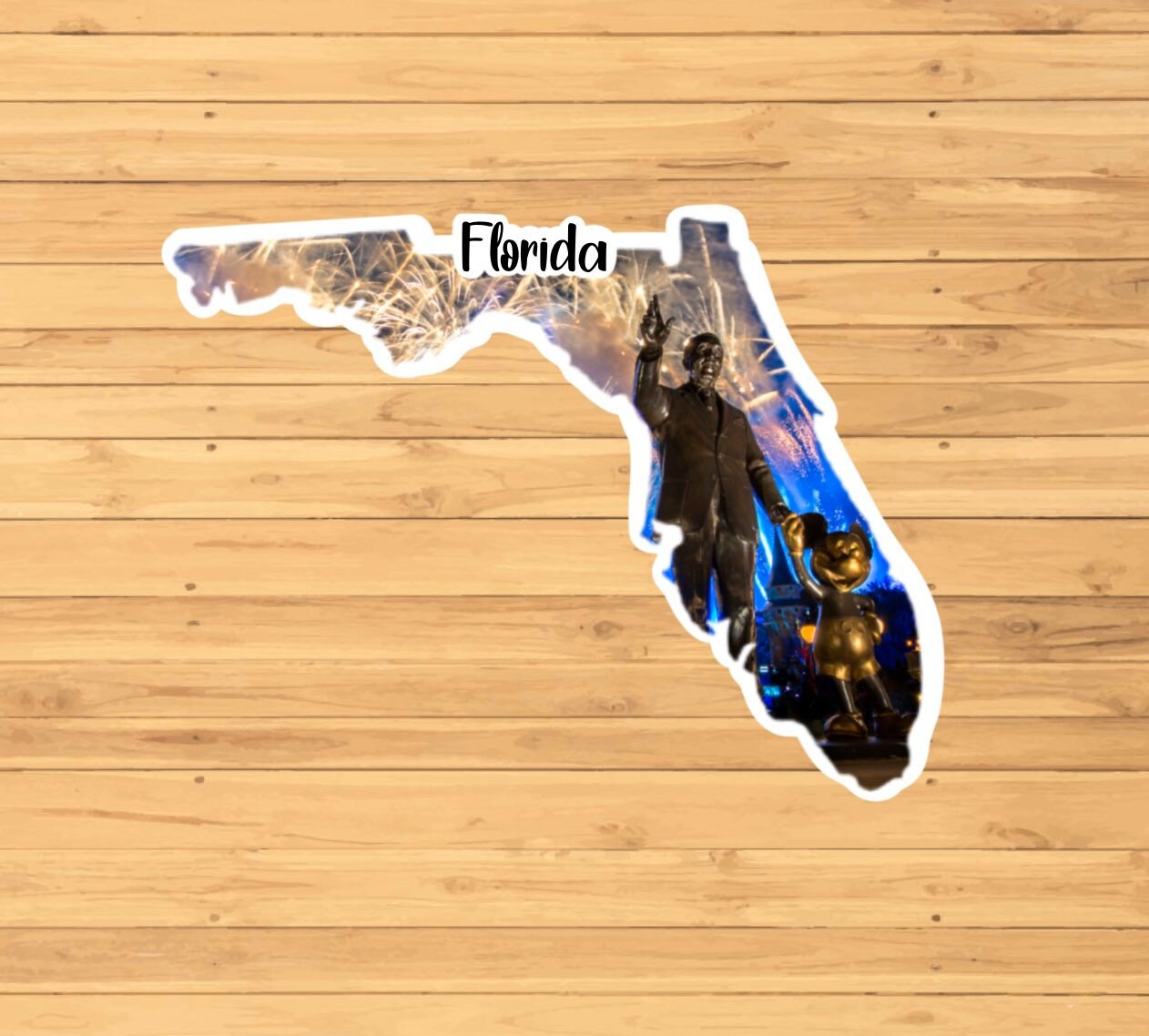 Florida State Sticker Water Resistant Personalized Gifts | Etsy