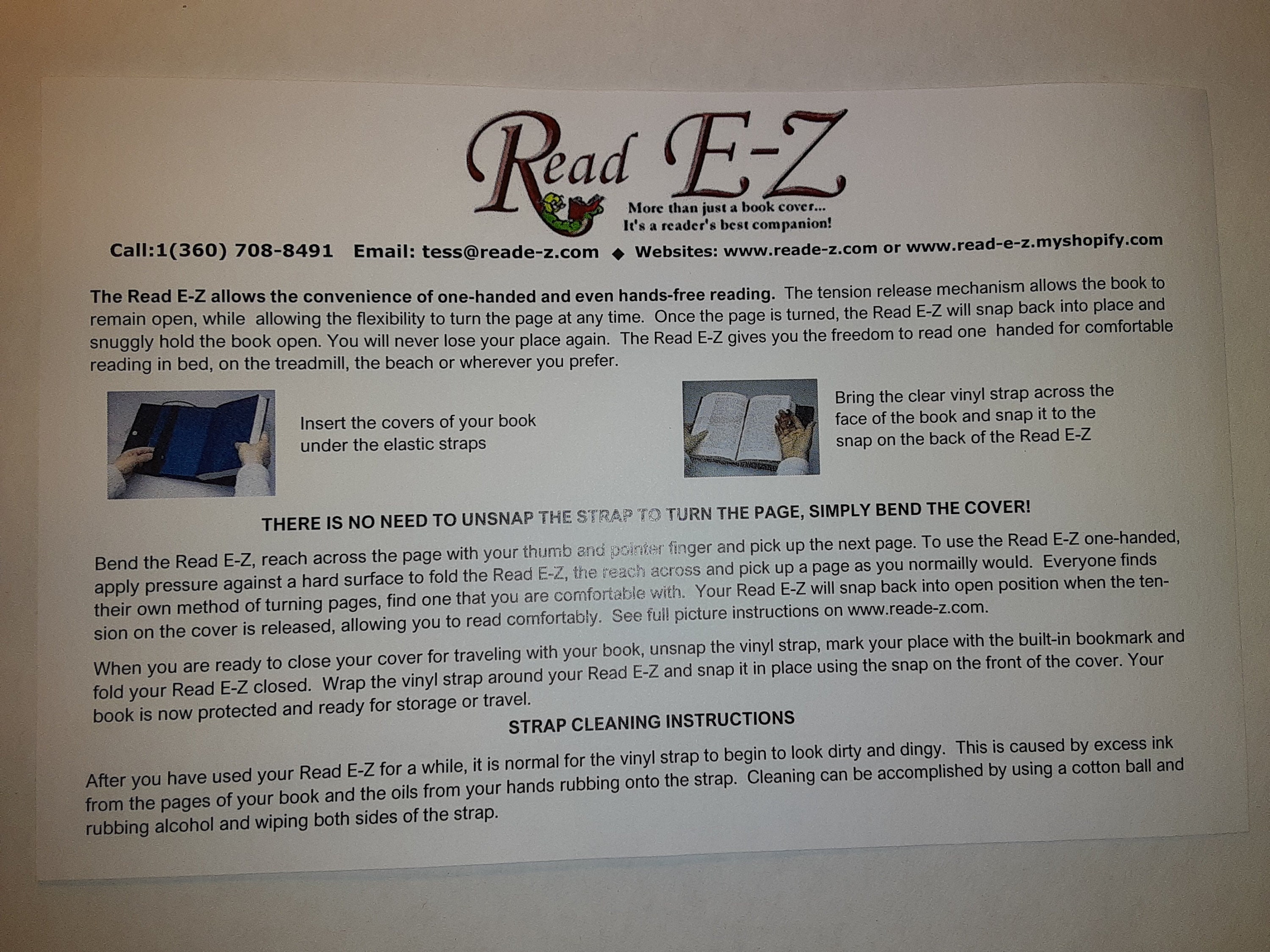 Made to Order Book Cover/holder for Hands Free Reading Reading in Bed ...