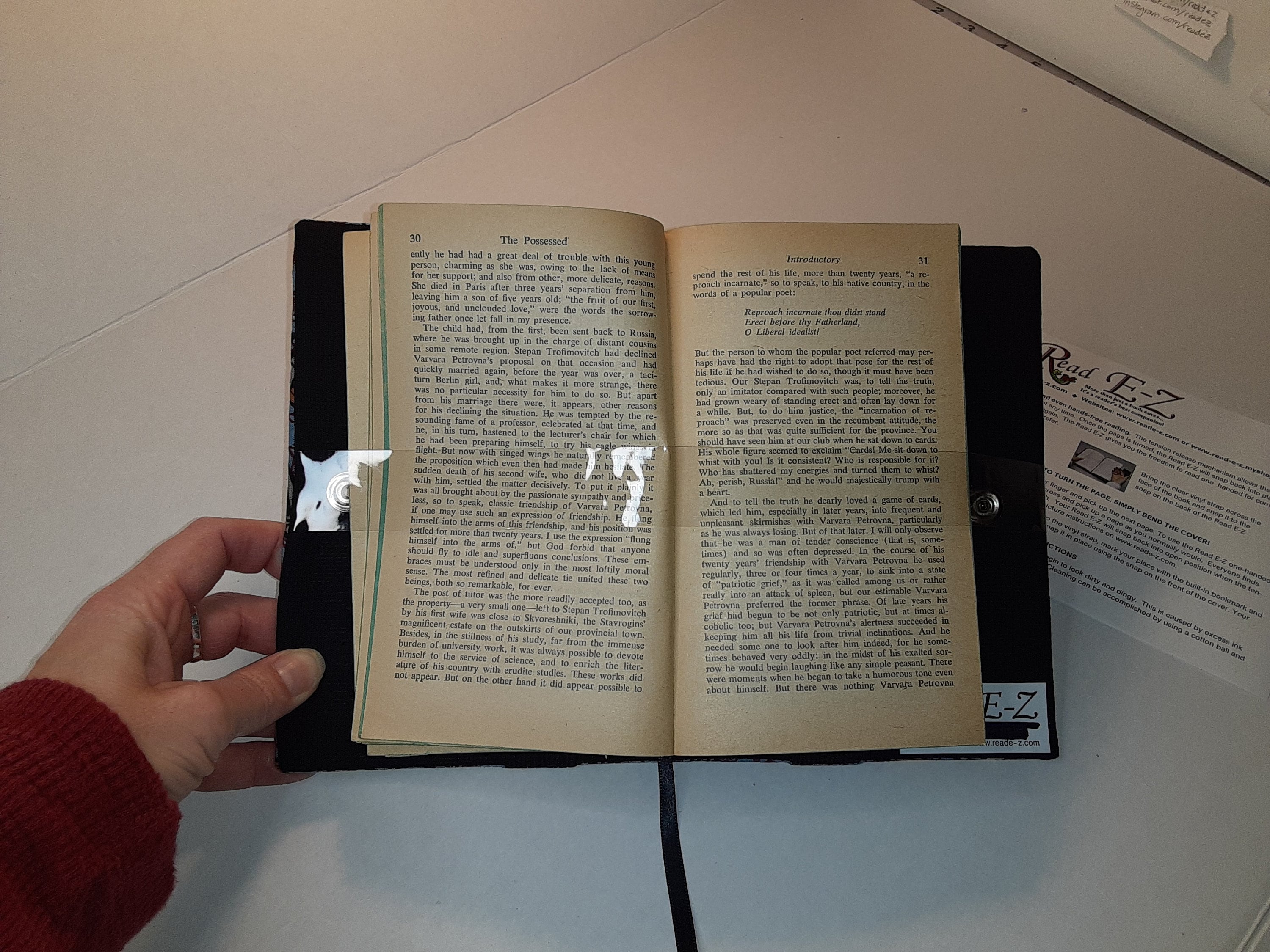 Made to Order Book Cover/holder for Hands-free Reading Reading in Bed 4 ...