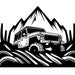 OFFROAD SVG, OFFROAD Svg Cut Files for Cricut, Mountains Svg, Offroad ...