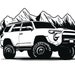 OFFROAD SVG, OFFROAD Svg Cut Files for Cricut, Mountains Svg, Offroad ...