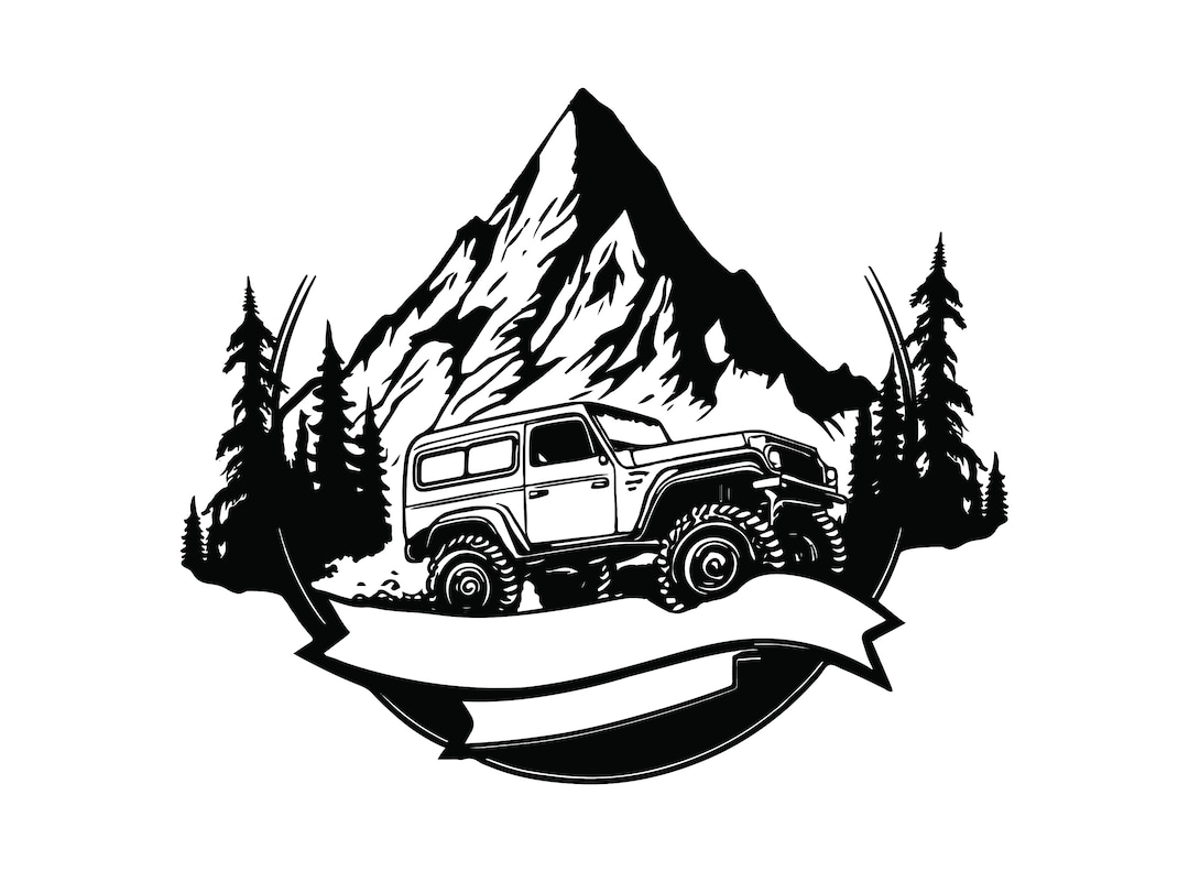OFFROAD SVG, OFFROAD Svg Cut Files for Cricut, Mountains Svg, Offroad ...