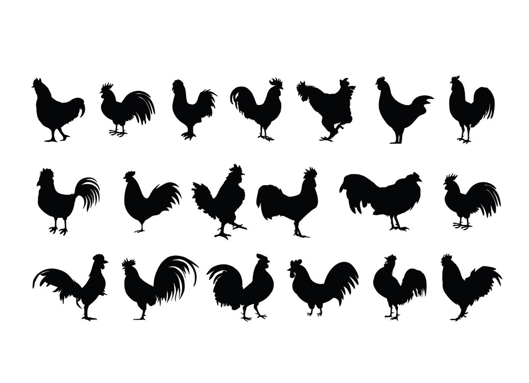ROOSTER SVG, FARM Animals Svg, Farm Animal Svg Cut Files for Cricut ...
