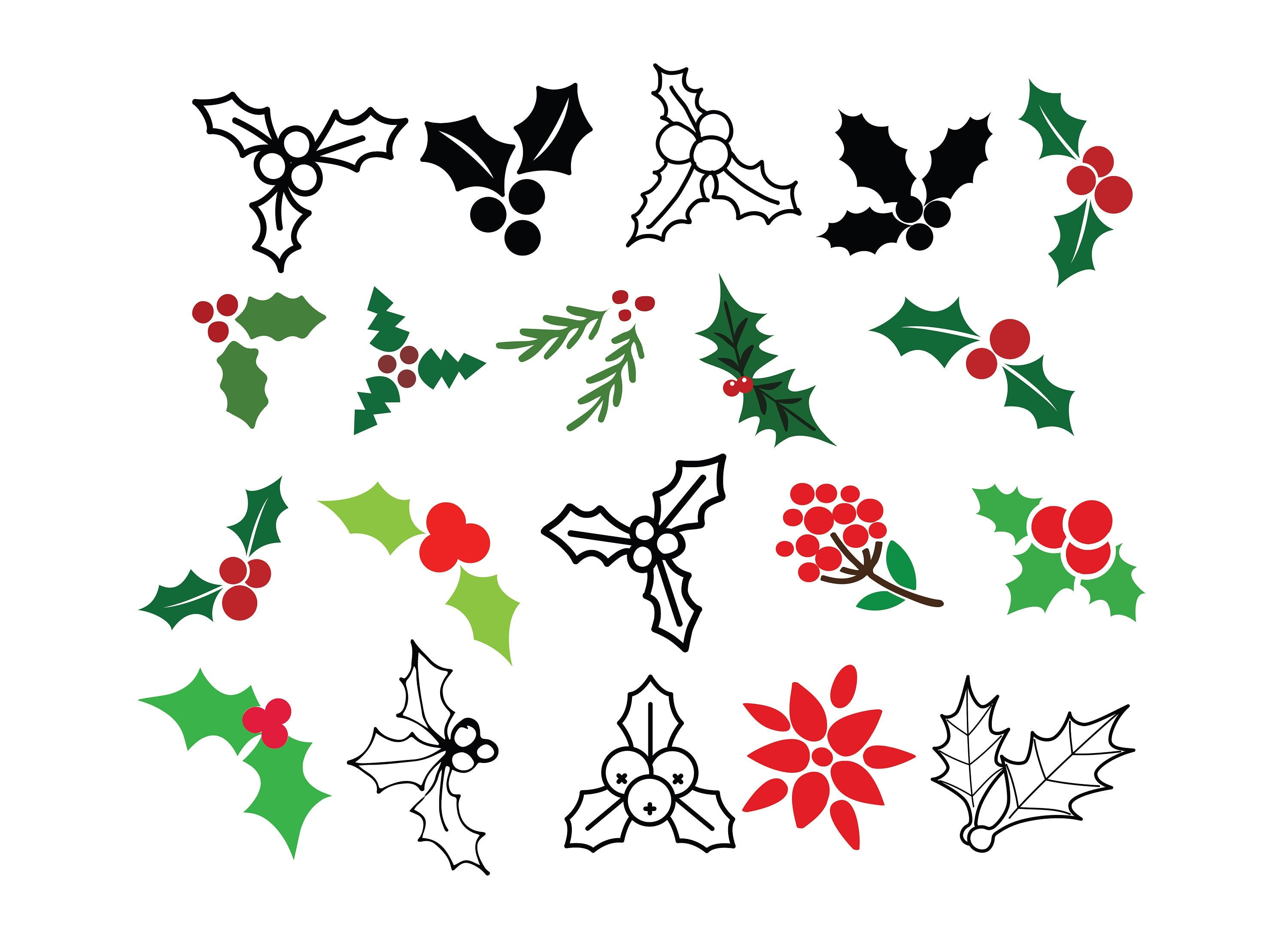 Christmas Mistletoe Clipart