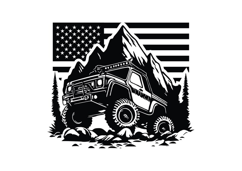 OFFROAD SVG OFFROAD Svg Cut Files for Cricut Mountains Svg - Etsy