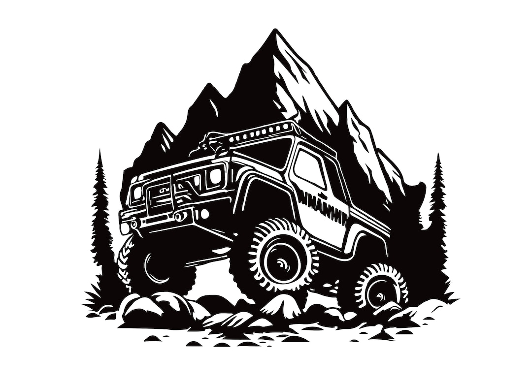 OFFROAD SVG, OFFROAD Svg Cut Files for Cricut, Mountains Svg, Offroad ...