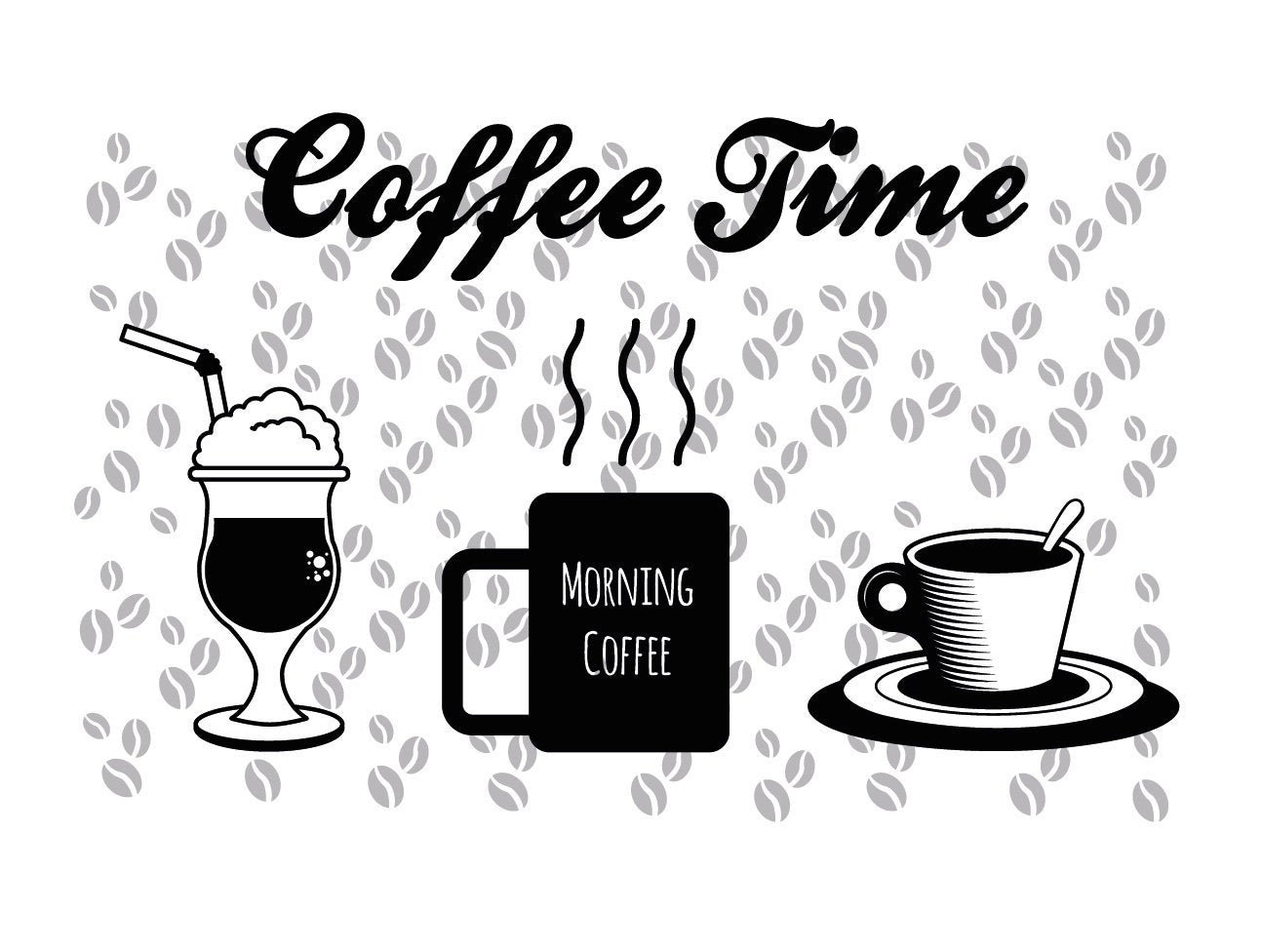 Coffee SVG Files, Coffee Clipart, Coffee Cut Files for Cricut, Coffee ...