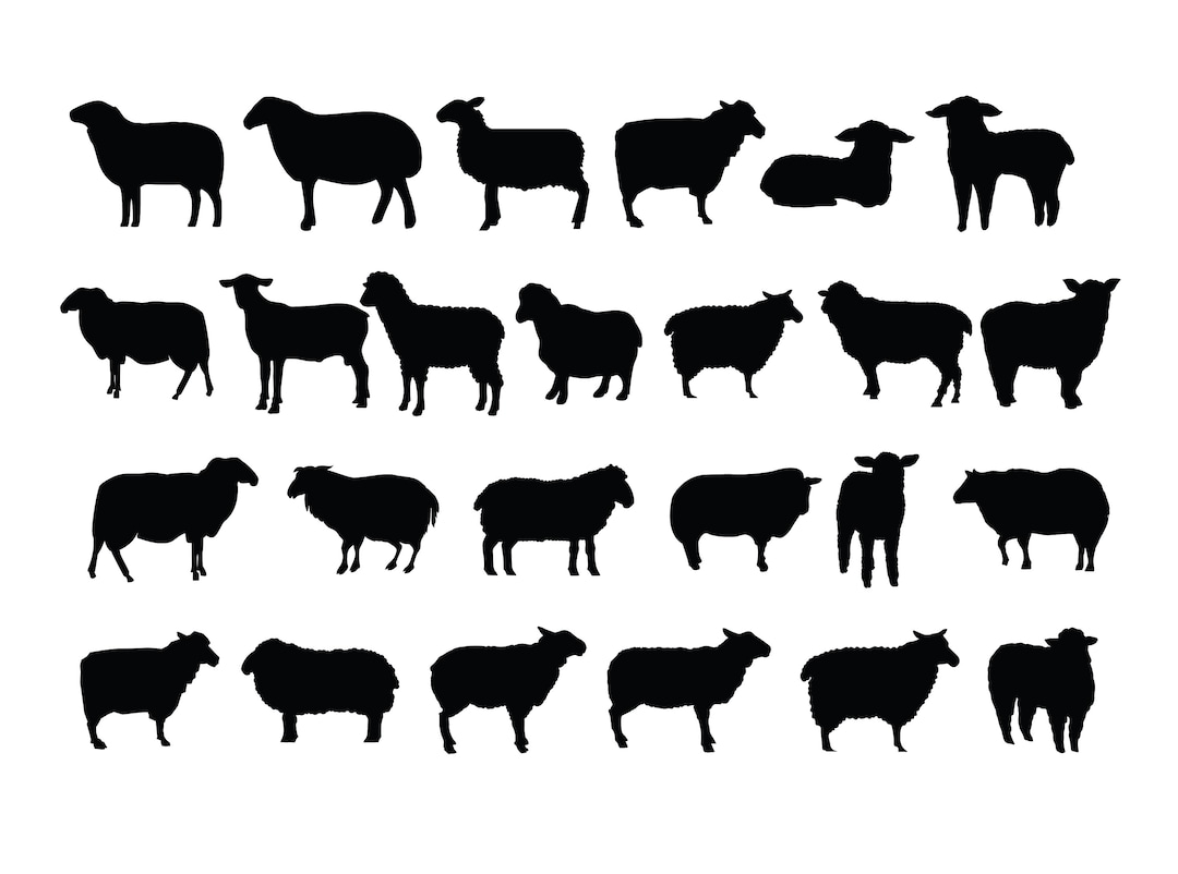 SHEEP SVG, FARM Animals Svg, Farm Animal Svg Cut Files for Cricut ...