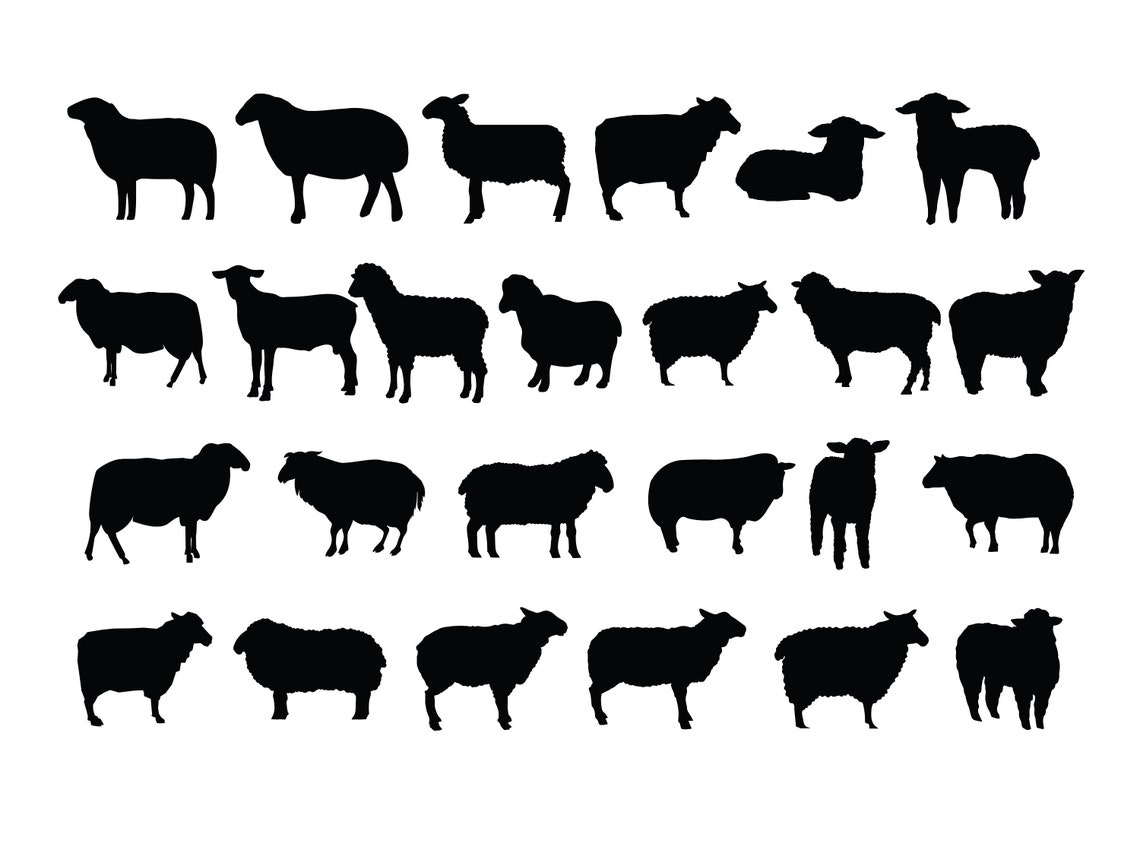 SHEEP SVG, FARM Animals Svg, Farm Animal Svg Cut Files for Cricut ...