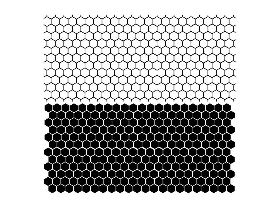 HONEYCOMB PATTERN Svg Honeycomb Background Cut Files for - Etsy