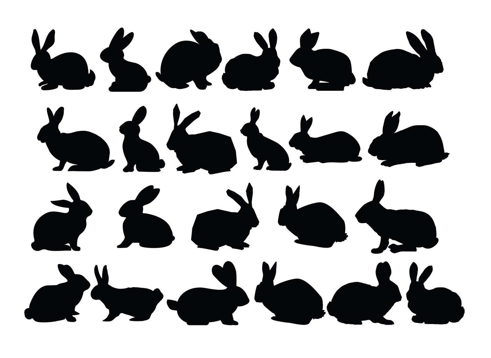 RABBIT SVG FARM Animals Svg Farm Animal Svg Cut Files for - Etsy