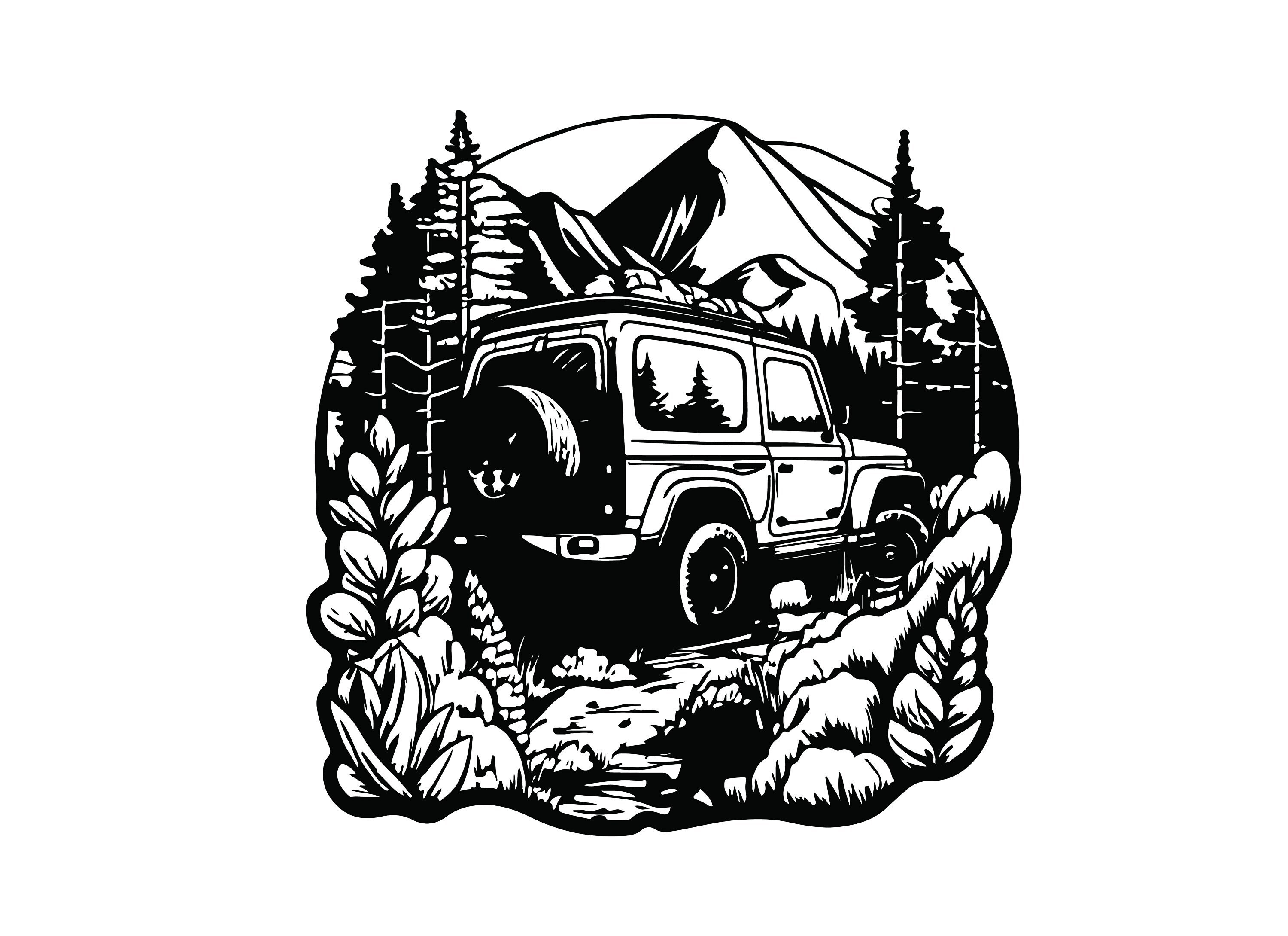 OFFROAD SVG OFFROAD Svg Cut Files for Cricut Mountains Svg - Etsy Australia