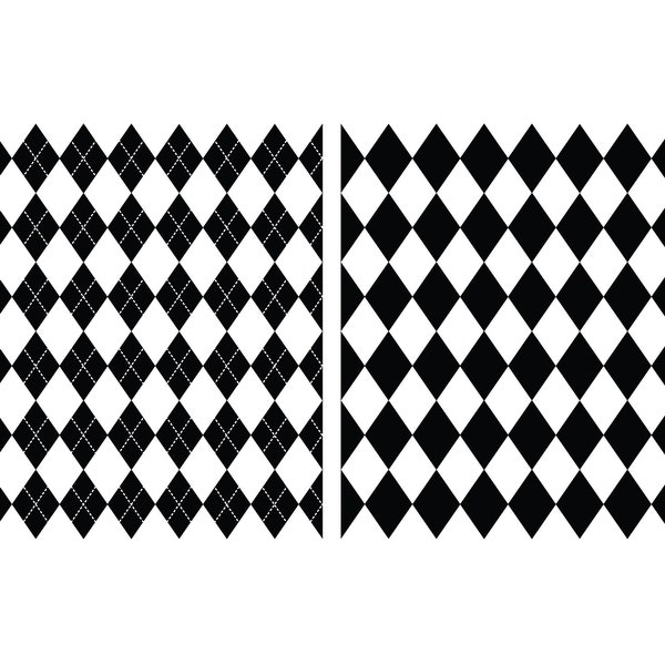 Geometric Diamond - Etsy