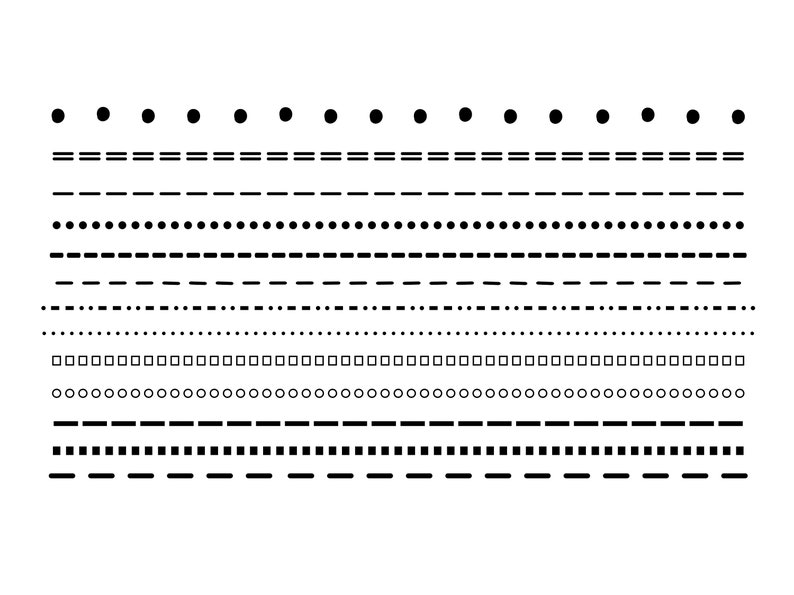 DOTTED LINE SVG Dotted Line Svg Dotted Straight Lines Svg - Etsy