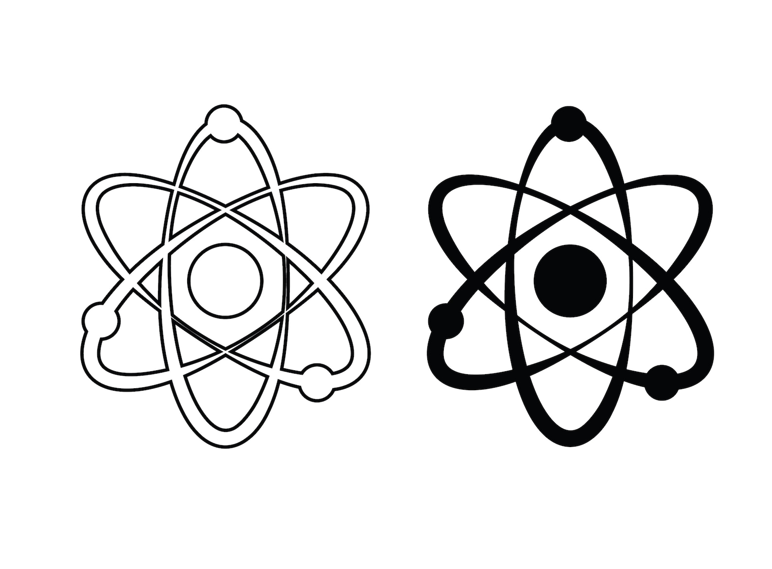 ATOM SVG ATOM Svg Cut Files for Cricut Science Svg Cut - Etsy