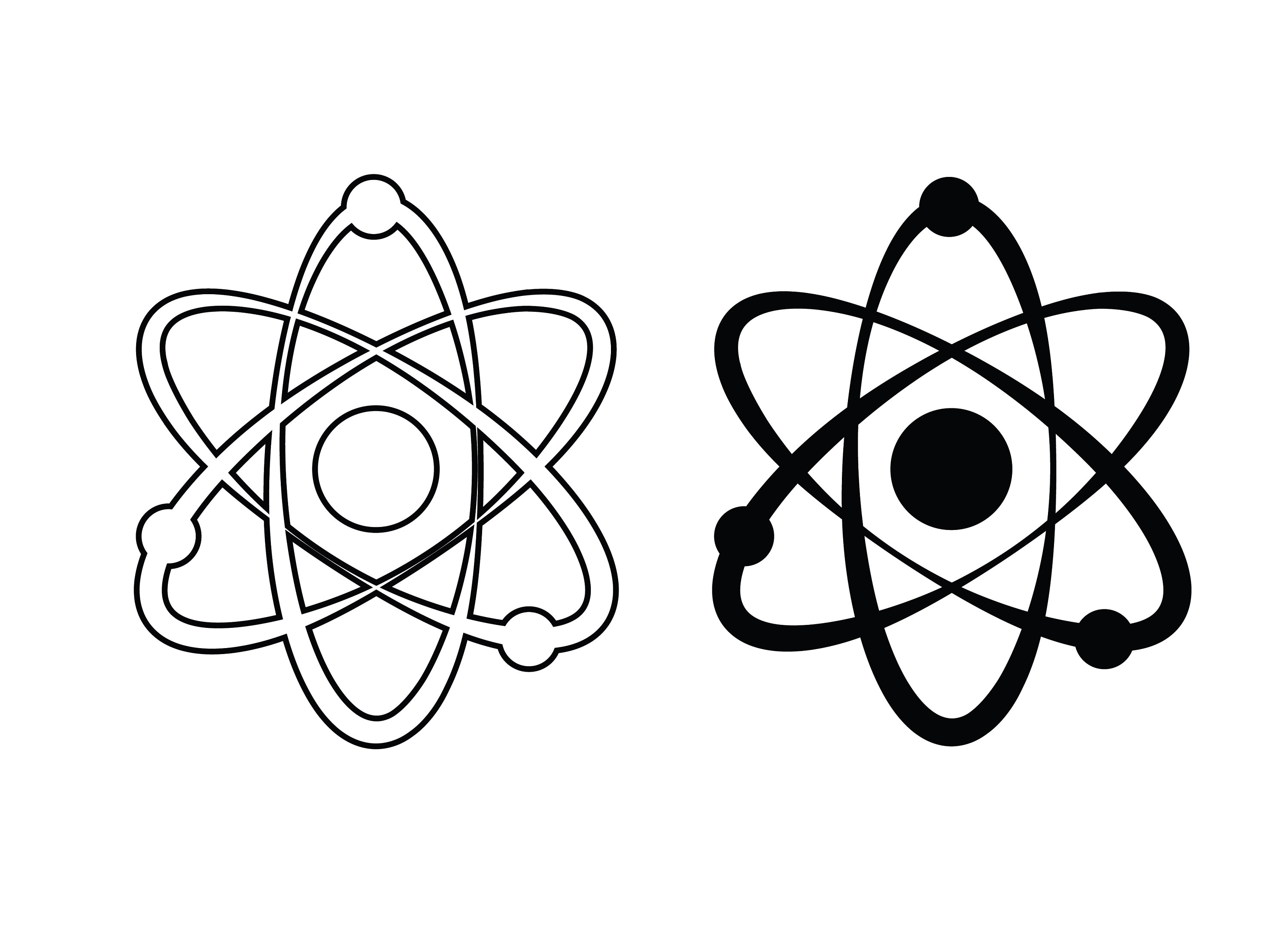 ATOM SVG, ATOM Svg Cut Files for Cricut, Science Svg Cut Files ...