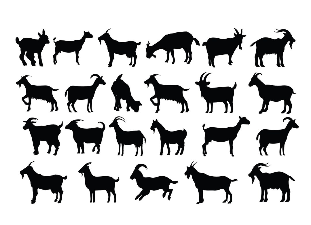 GOAT SVG, FARM Animals Svg, Farm Animal Svg Cut Files for Cricut, Goat ...