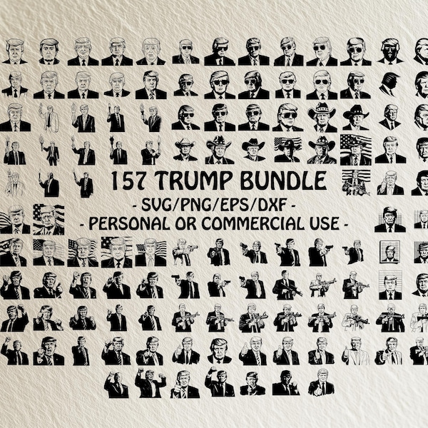 Trump Svg - Etsy